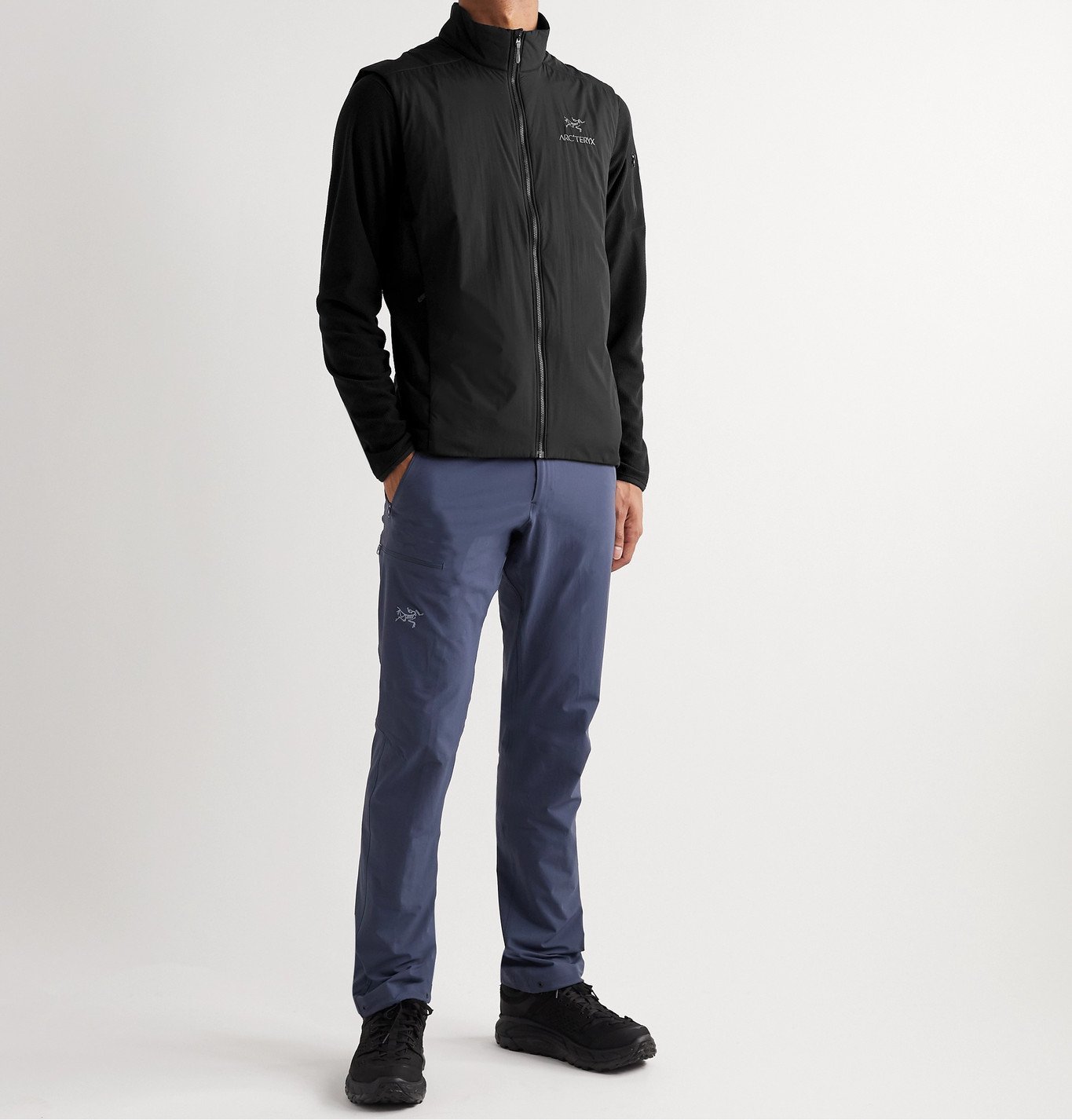 Arc'teryx - Atom LT Coreloft Fleece-Trimmed Tyono 20 Gilet - Black Arc ... Arc'teryx - Atom LT Coreloft Fleece-Trimmed Tyono 20 Gilet - Black Arc ...