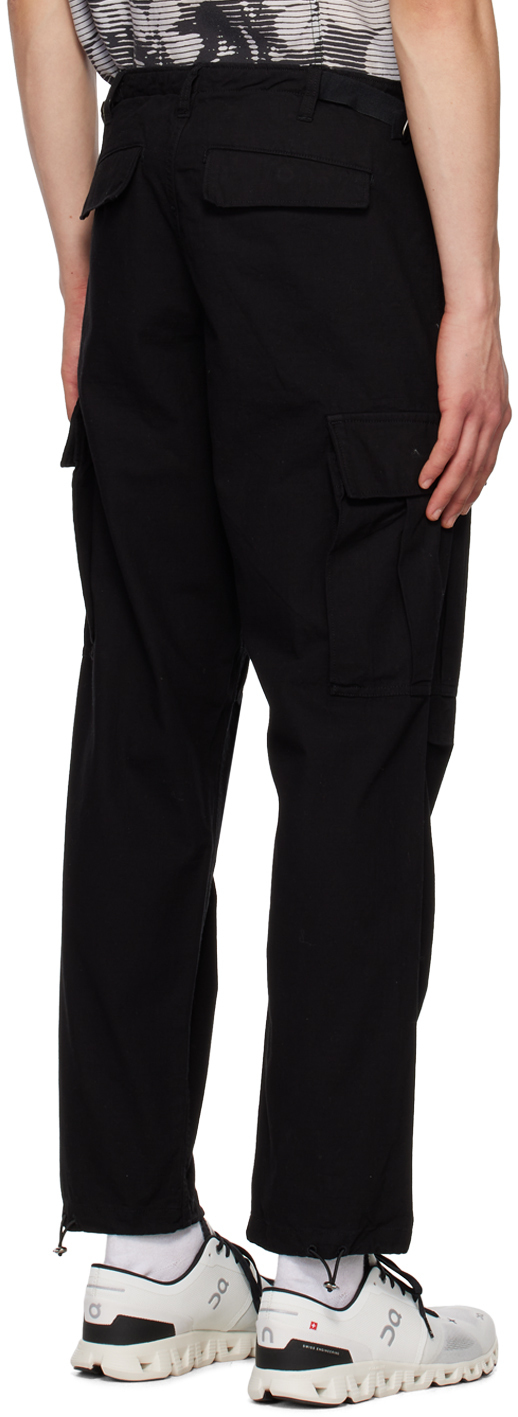 Corridor Black Pleated Cargo Pants Corridor