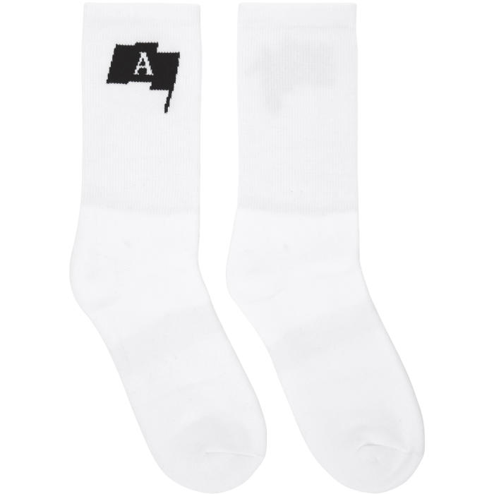 Alyx White Modello C Socks 1017 ALYX 9SM