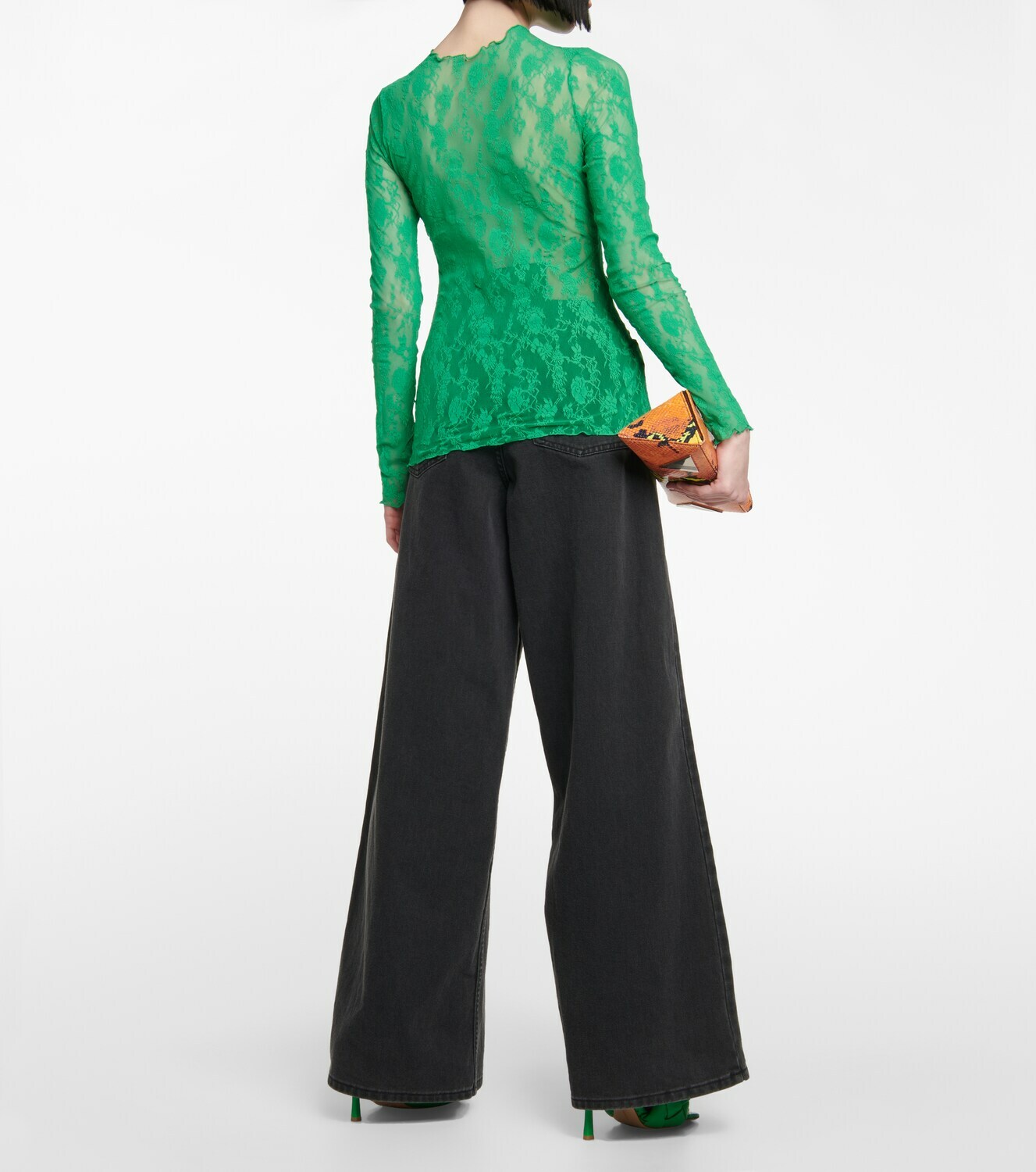 Wolford - Floral lace top Wolford