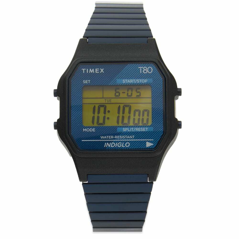 Timex Archive T80 Digital Watch in Blue Timex