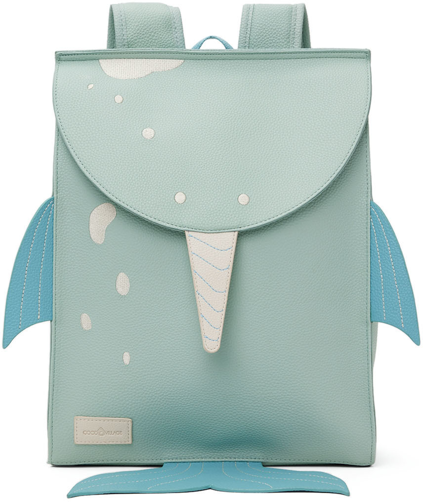 Coco Village Kids Blue Under The Sea Backpack Set