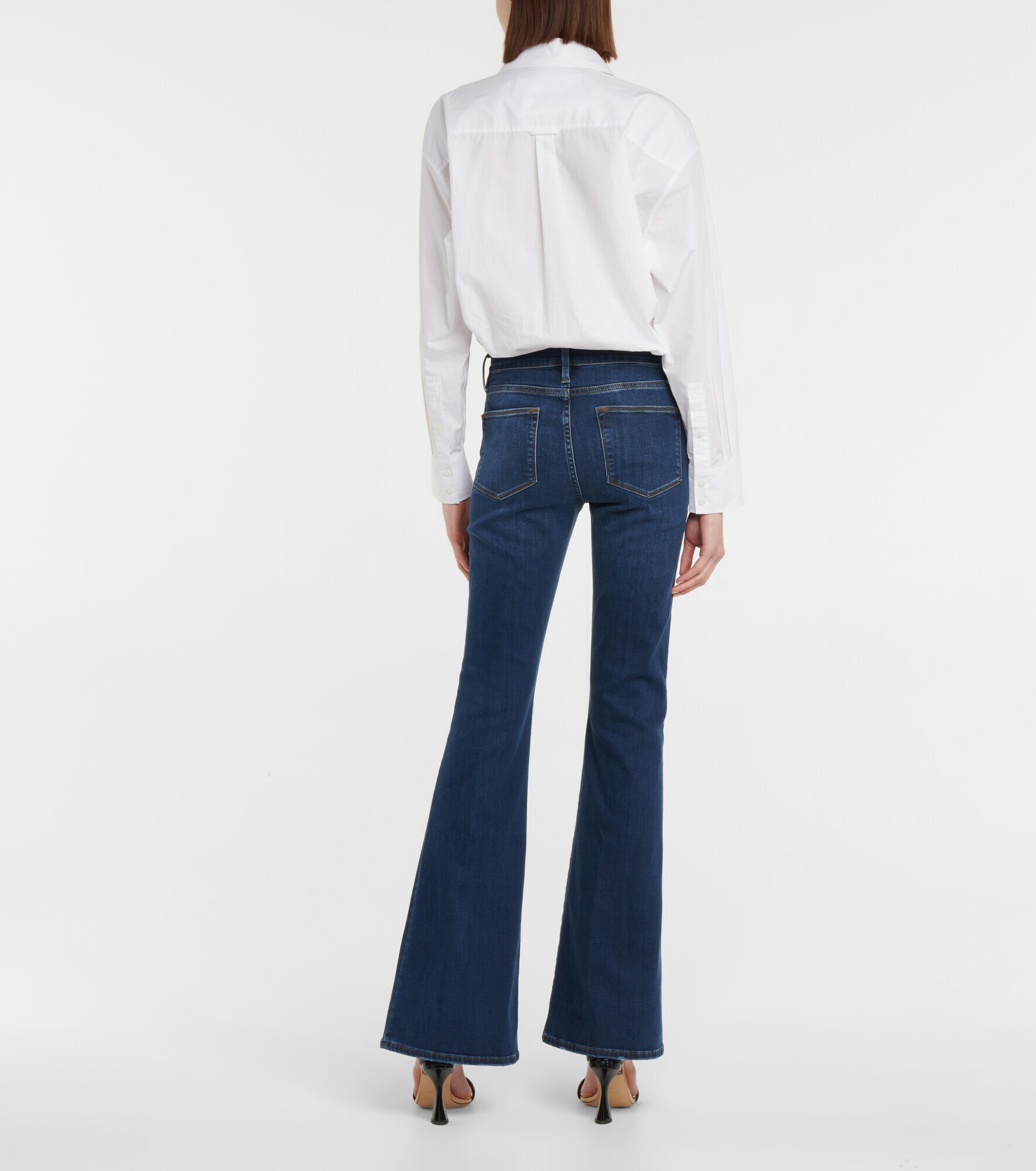 Frame - Le High Flare high-rise jeans Frame Denim