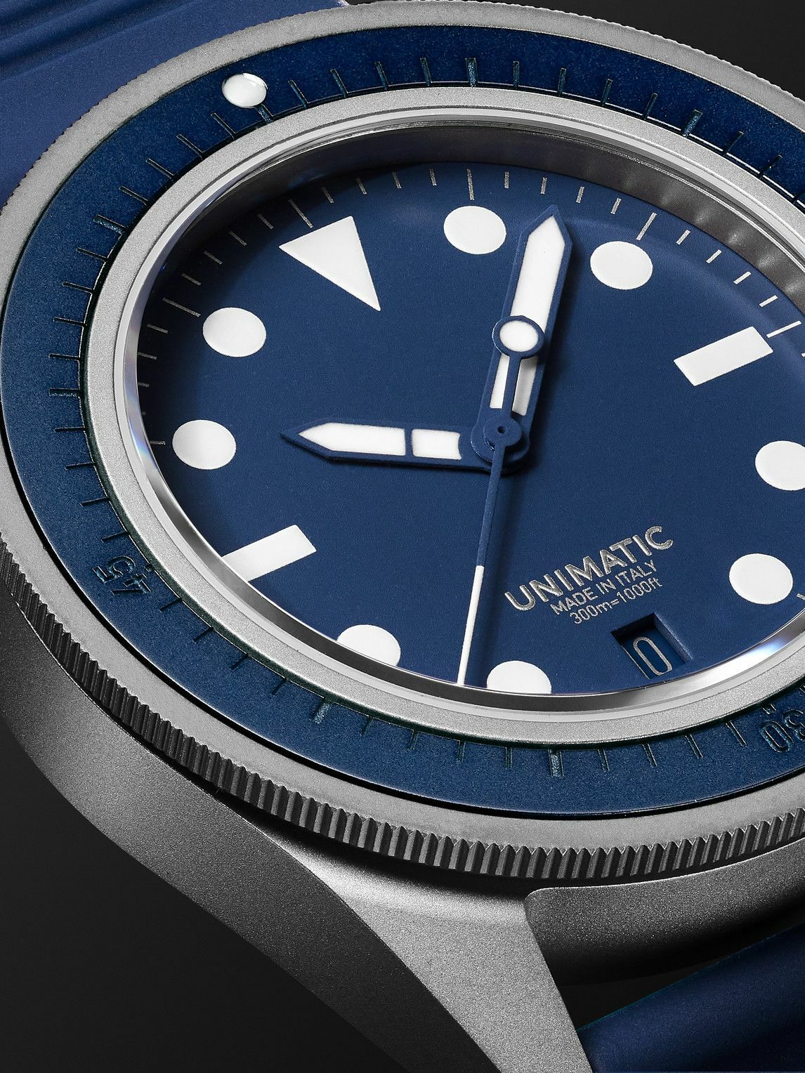 UNIMATIC - Model One Limited Edition Automatic 40mm Titanium and TPU ...