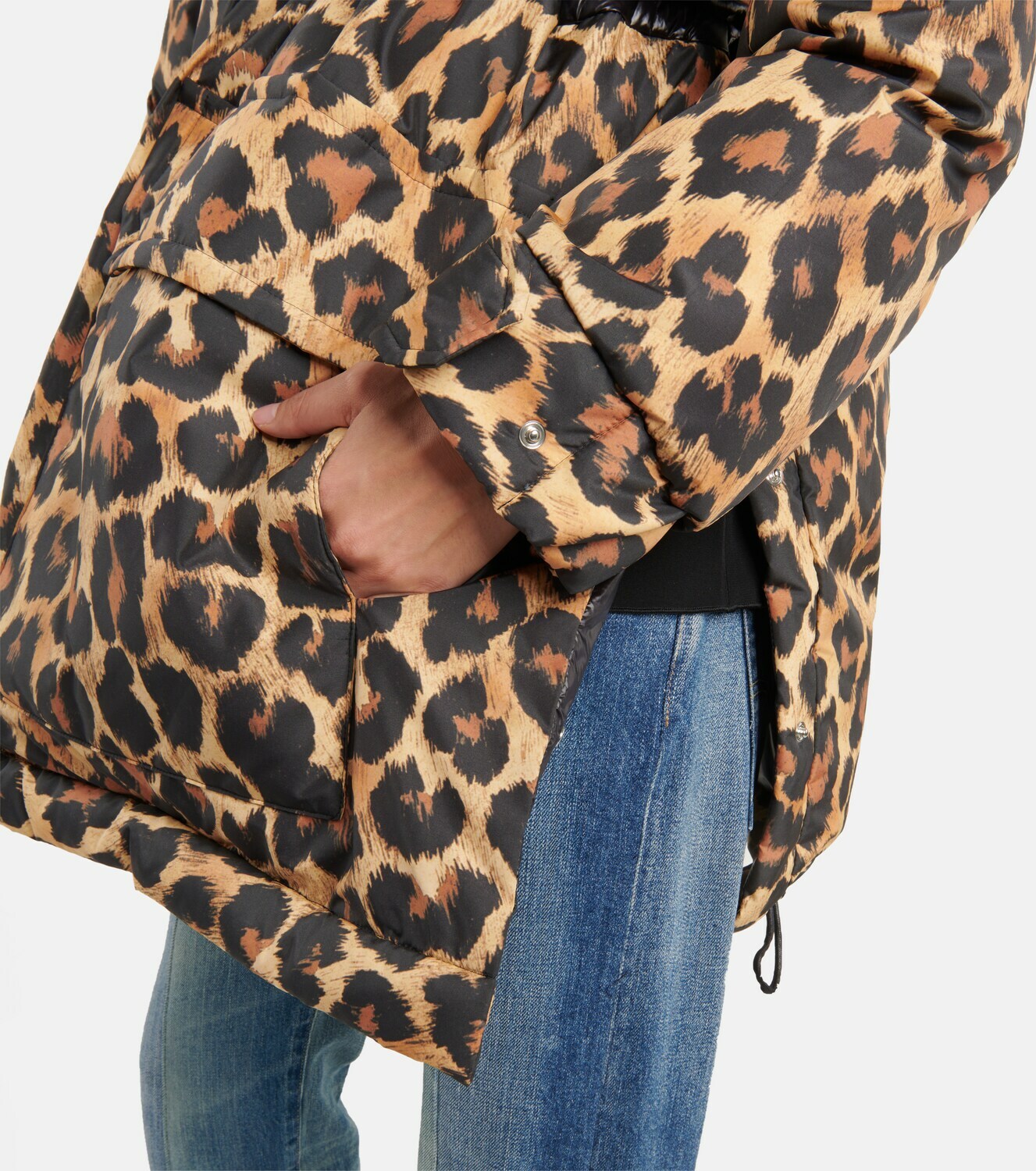 Sacai - Leopard-print puffer jacket Sacai