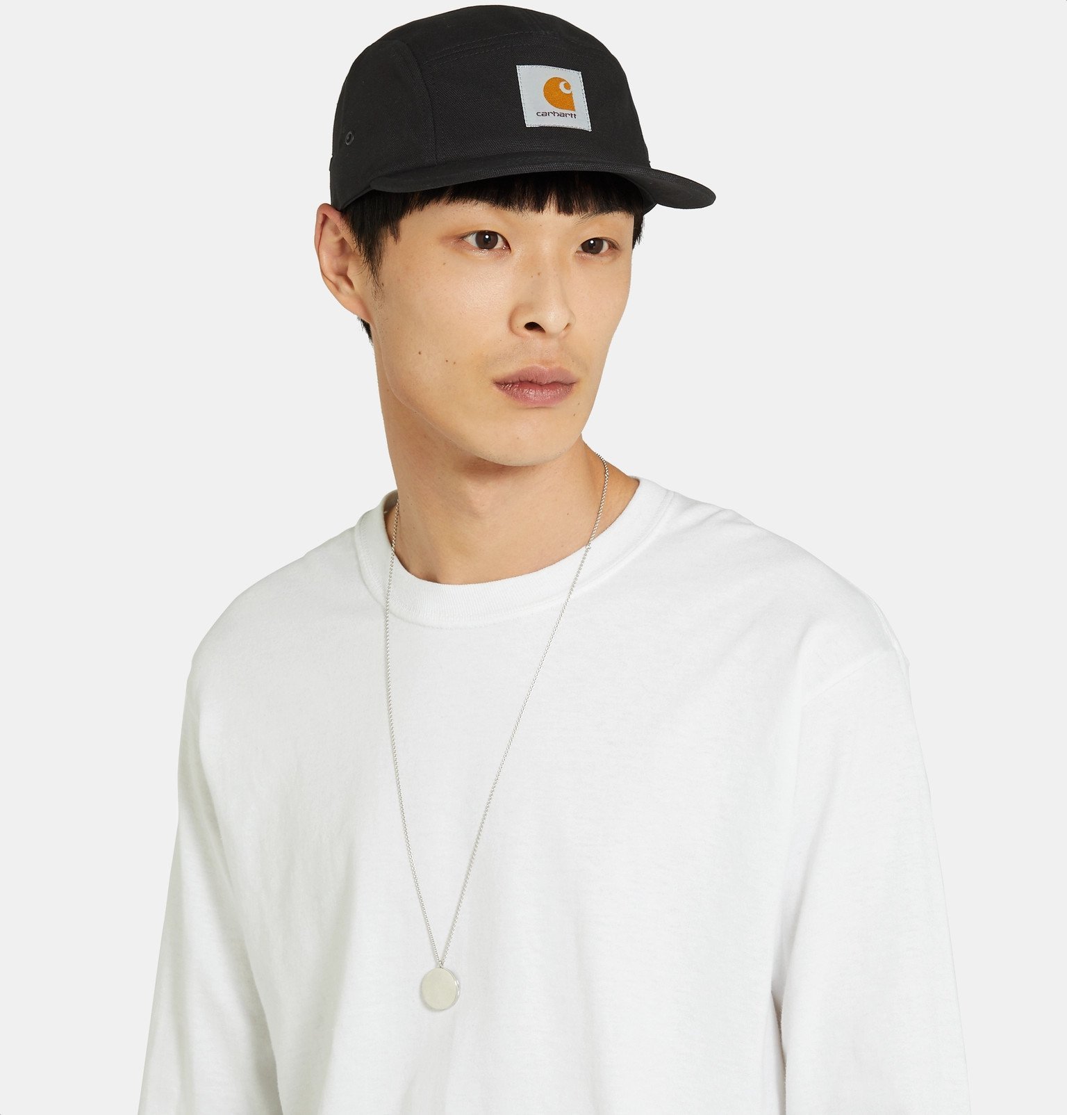 Carhartt WIP - Logo-Appliquéd Cotton-Canvas Baseball Cap - Black ...