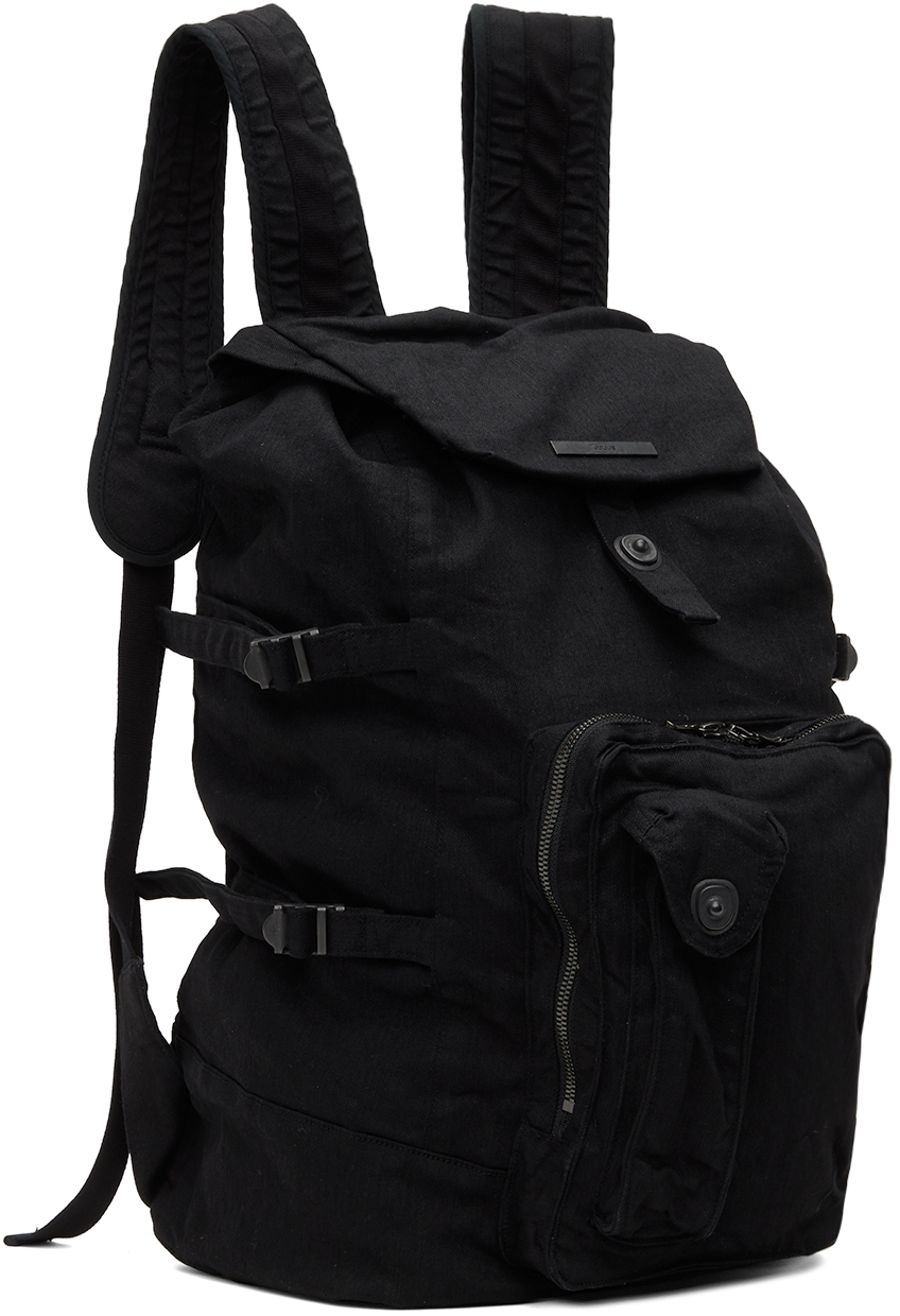 Julius Black Gas Mask Backpack Julius