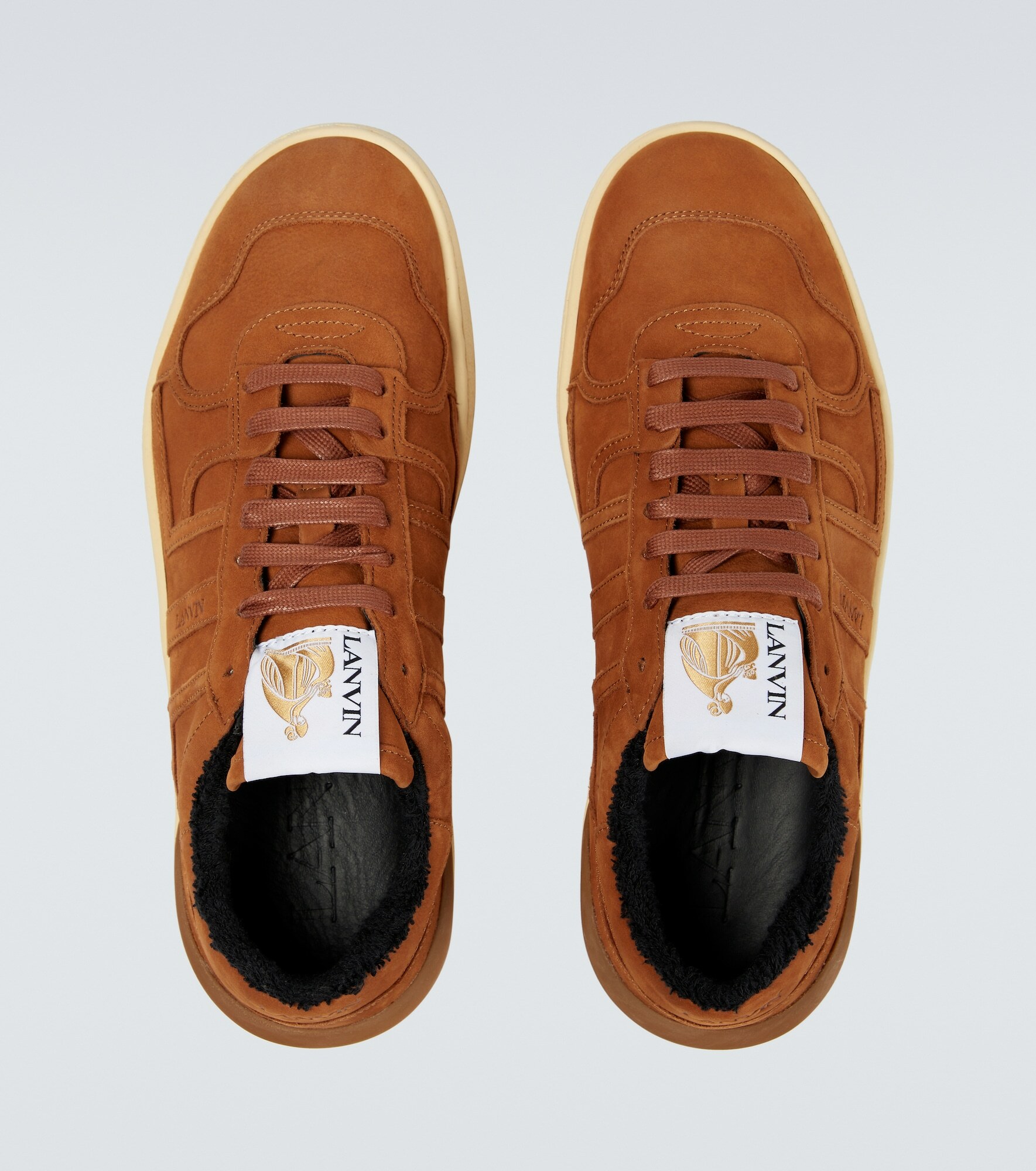 Lanvin - Clay suede sneakers Lanvin
