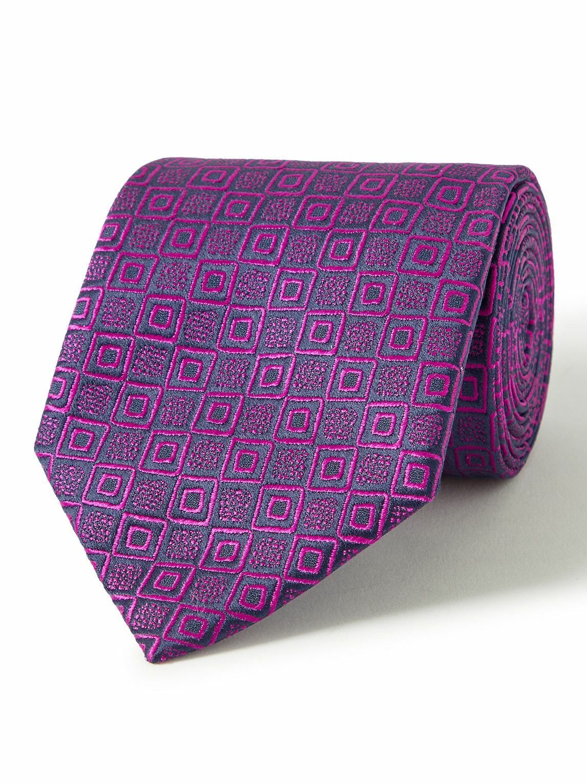 Charvet - 8.5cm Silk-Jacquard Tie Charvet