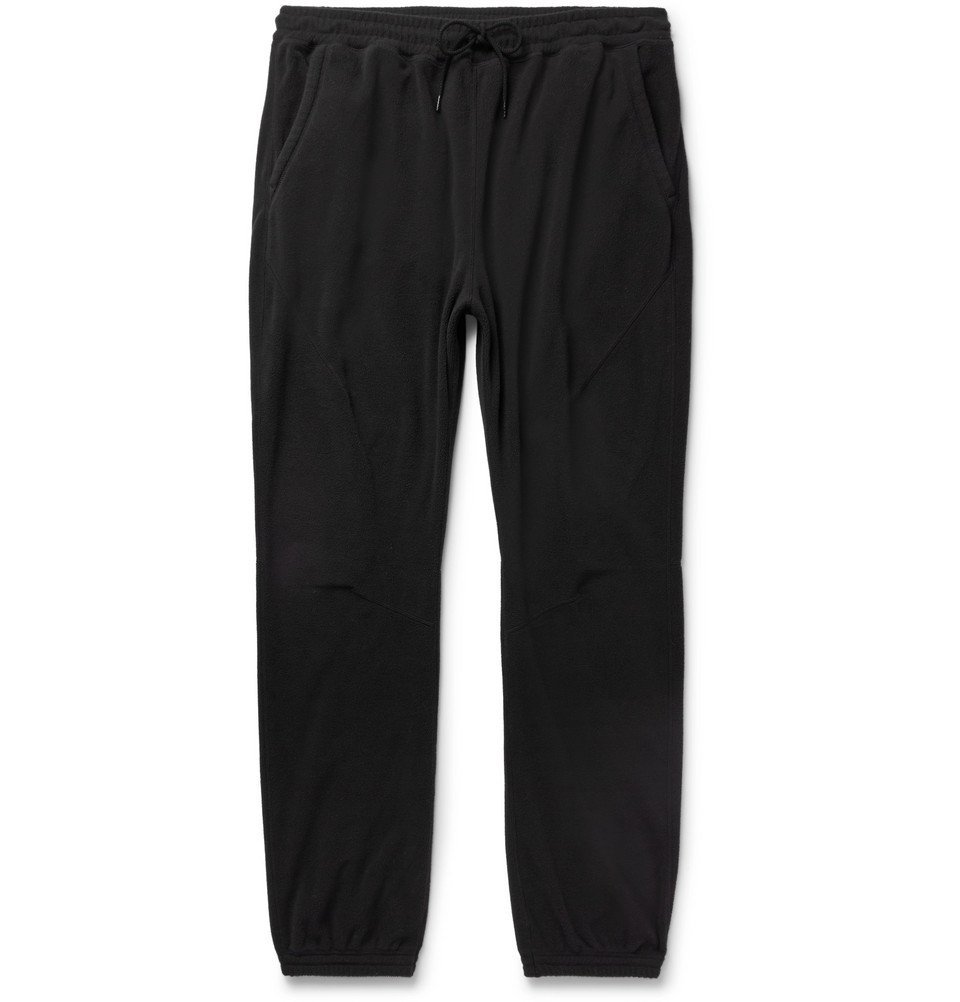 nonnative - Slim-Fit Tapered Fleece Drawstring Sweatpants - Black Nonnative