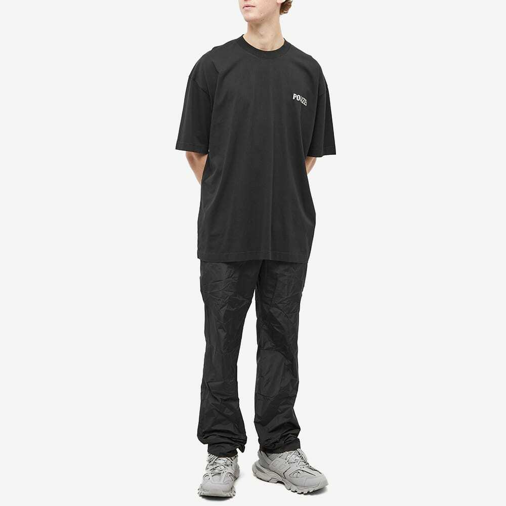 Vetements Men's Polizei T-Shirt in Black Vetements