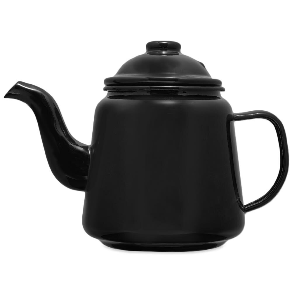 Falcon Enamelware Tea Pot in Coal Black Falcon Enamelware