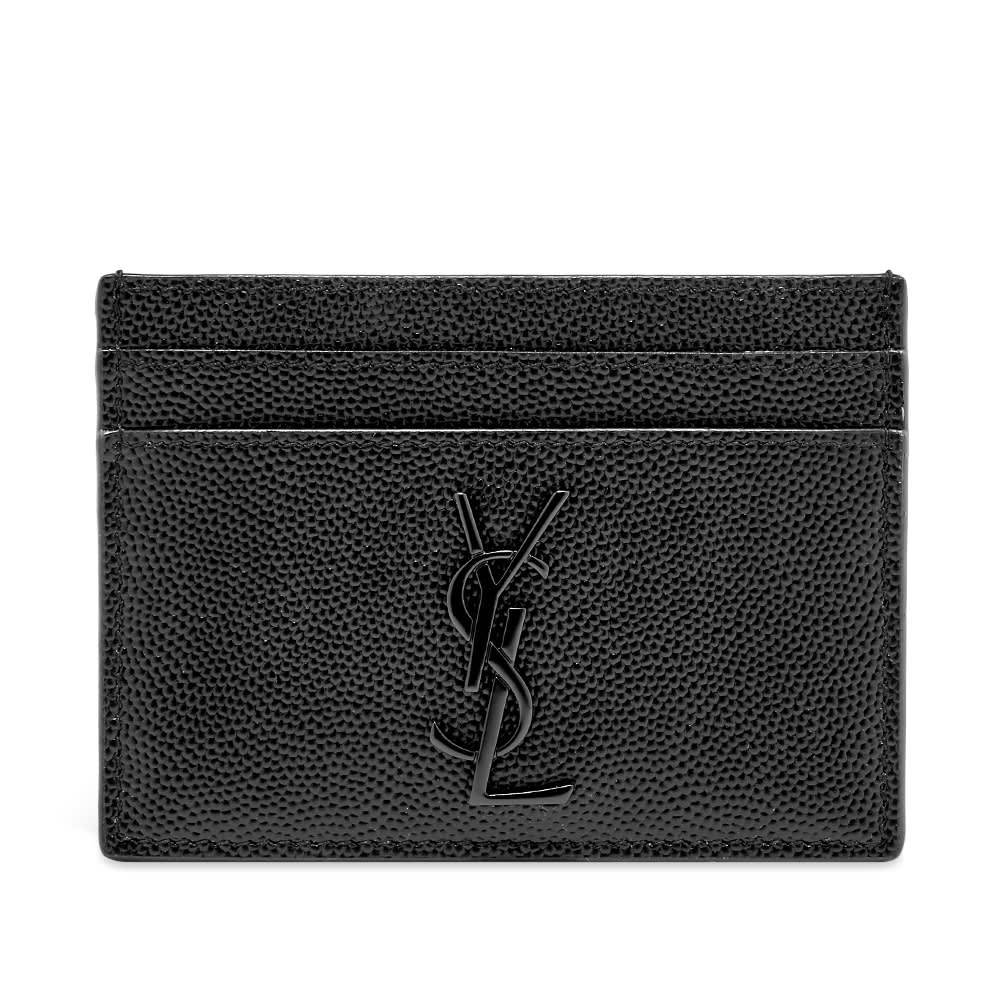 Saint Laurent YSL Metal Logo Card Holder Saint Laurent