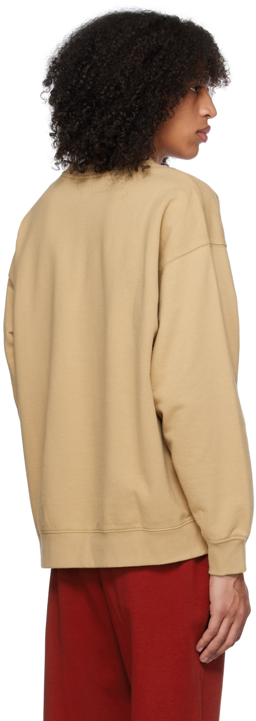Levi's Tan Crewneck Sweatshirt Levi's Red