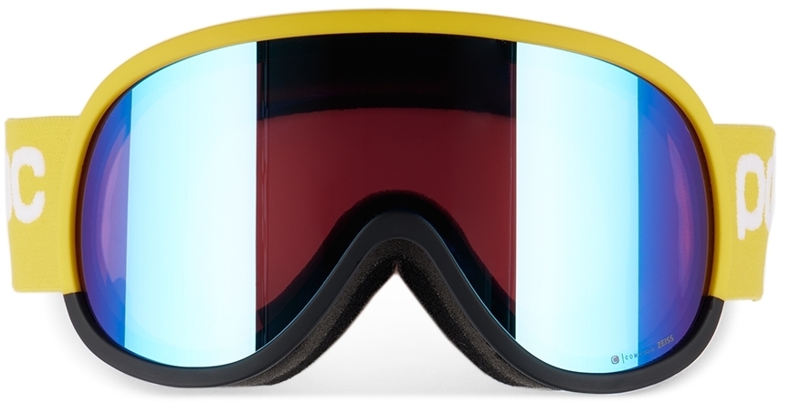 POC Yellow Retina Clarity Comp Snow Goggles POC