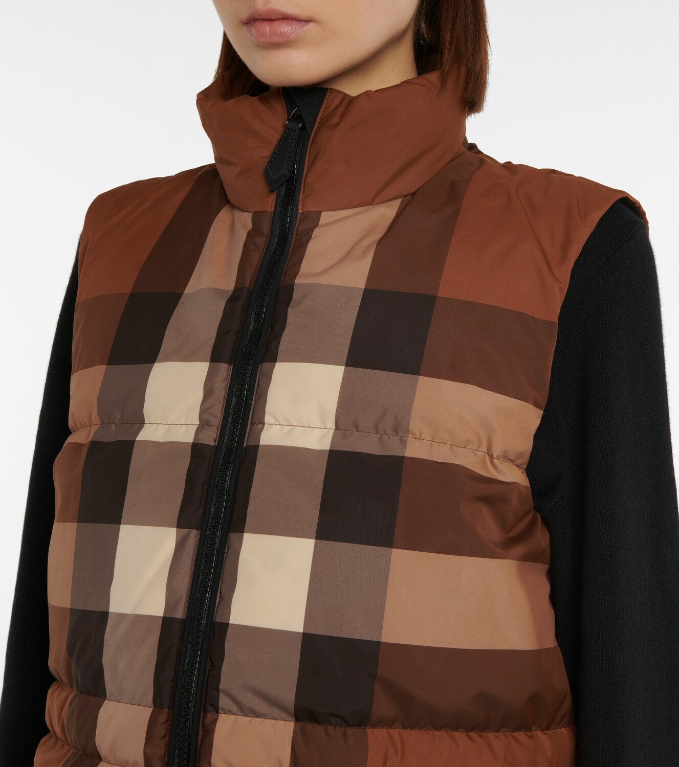 Burberry - Checked down vest Burberry