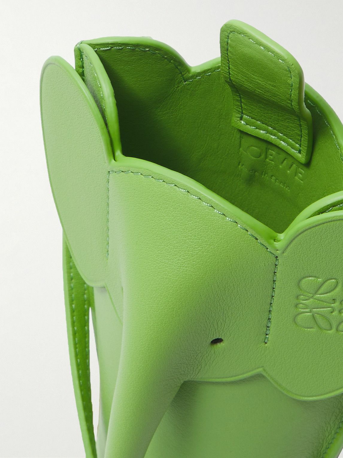 Loewe - Elephant Pocket Leather Shoulder Bag Loewe