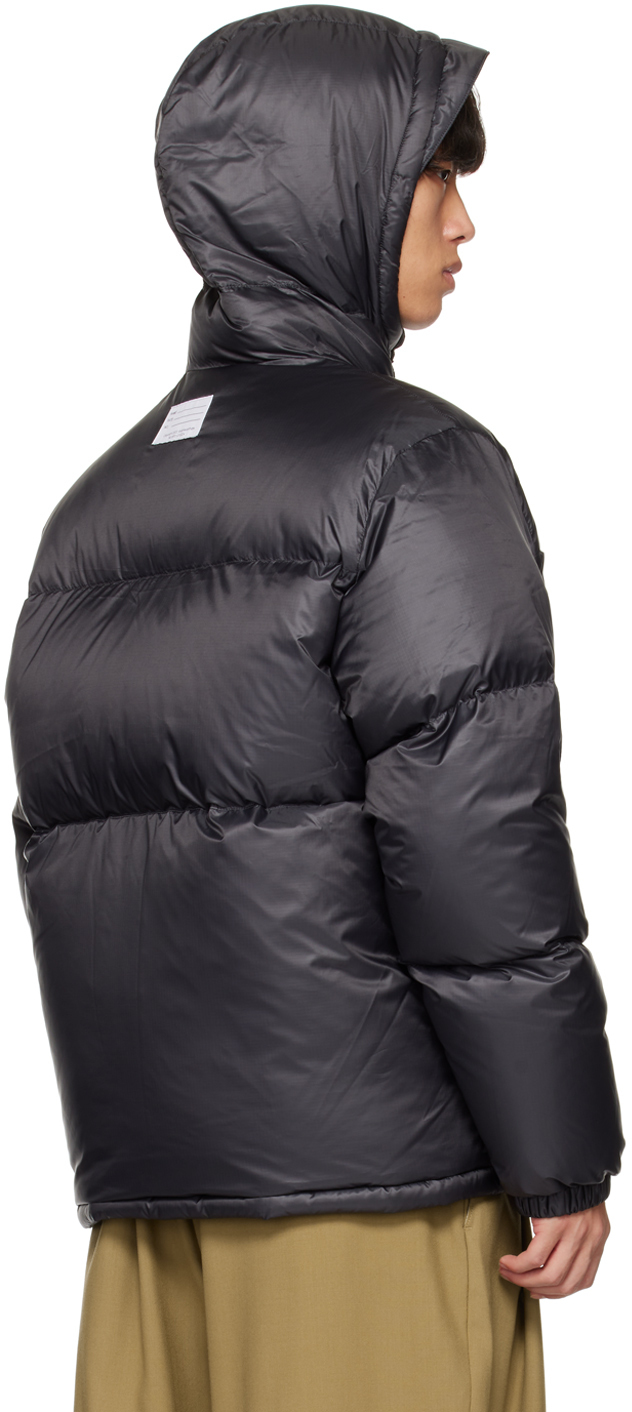 thisisneverthat Black Hooded Down Jacket thisisneverthat