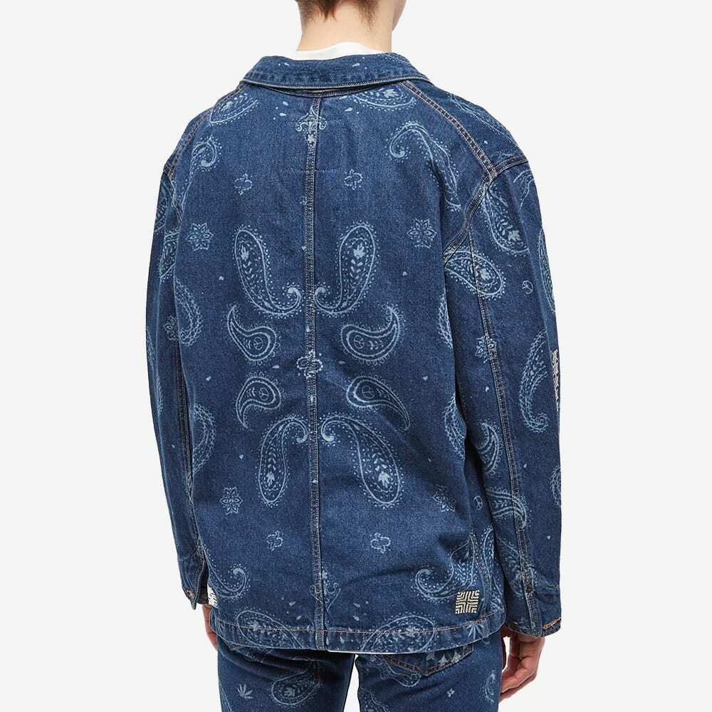 Levi's Men's LVC X Adish 2 Hemp Chore Jacket in Indigo Levis