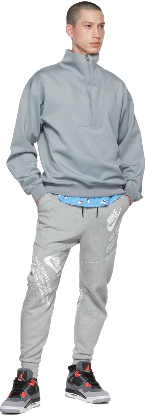 Nike Gray Tech Fleece Pants Nike