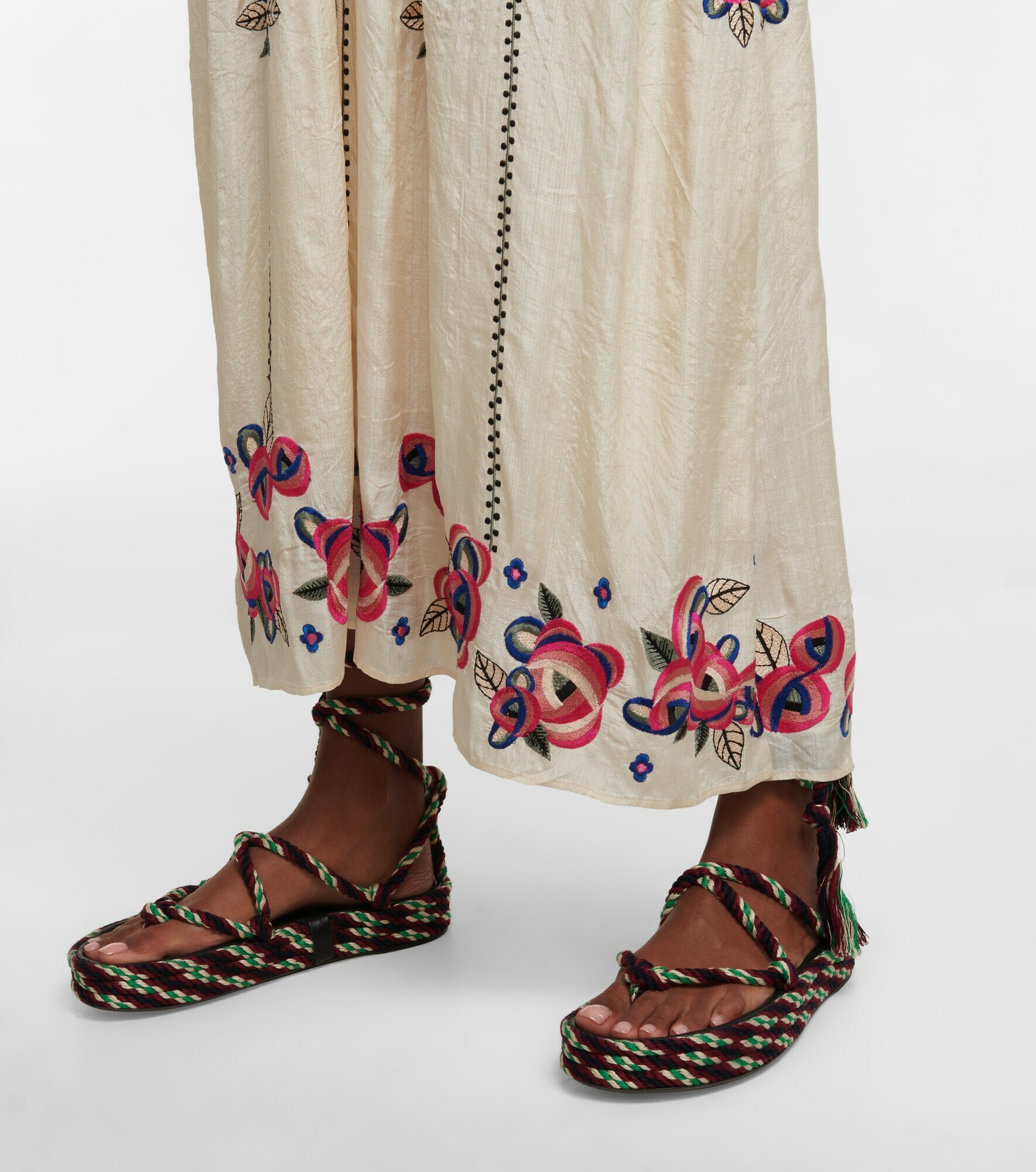 Isabel Marant - Erol braided thong platform sandals Isabel Marant