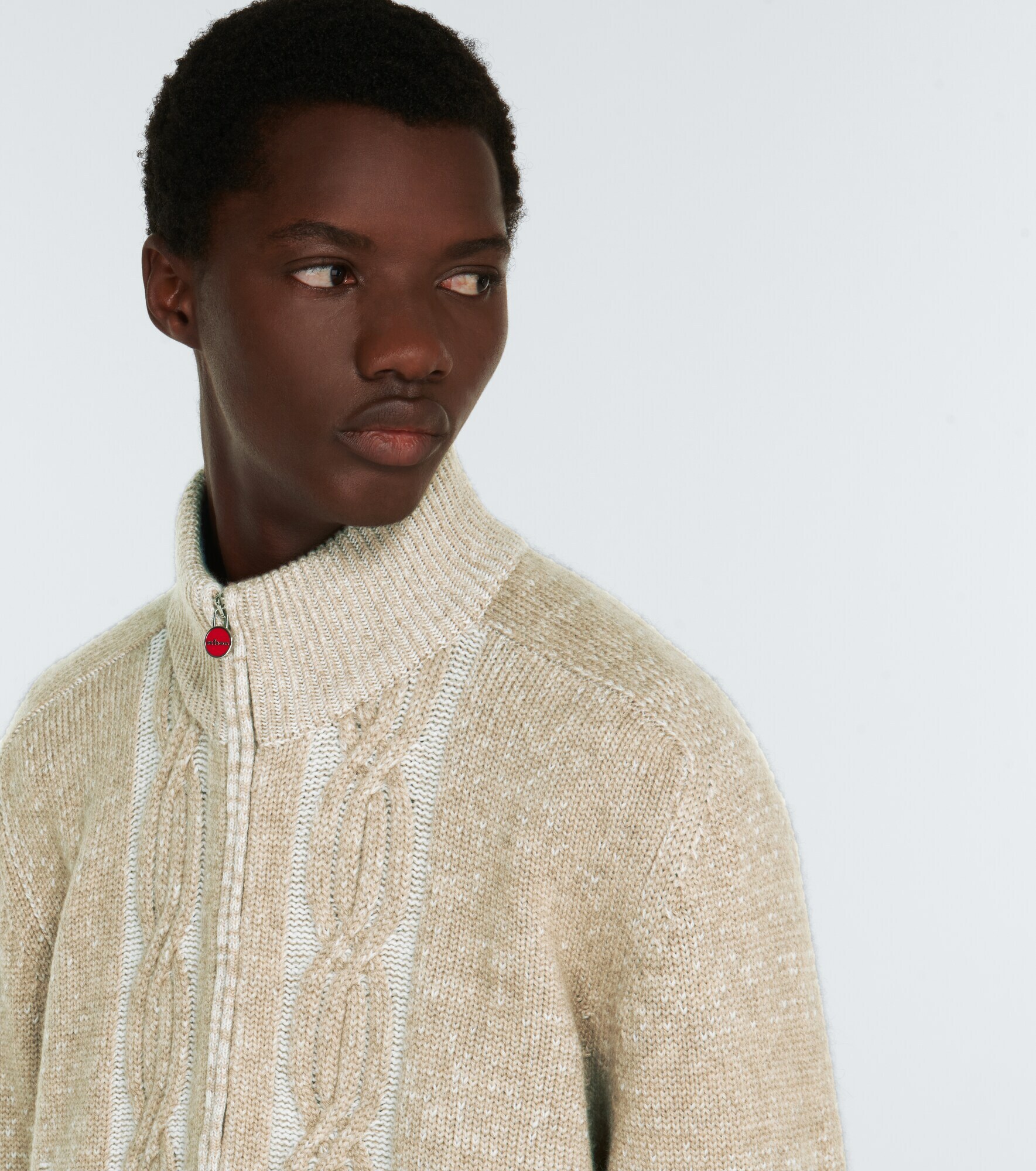 Kiton - Cashmere zip-up cardigan Kiton