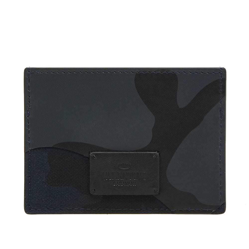 Valentino Bonded Camo Small Card Holder Valentino