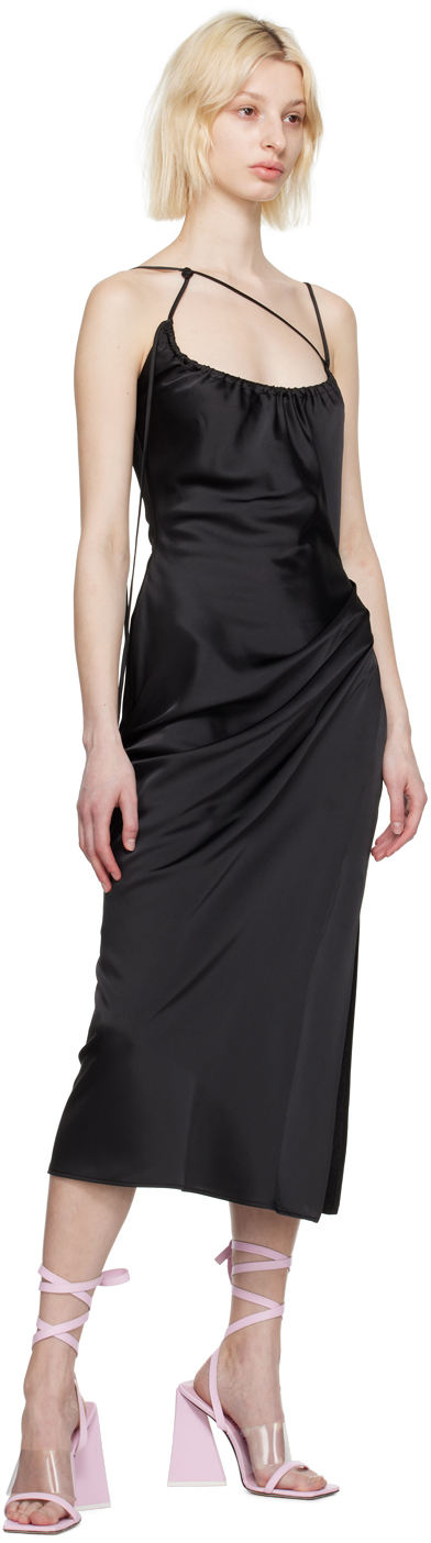 Kijun Black Rita Midi Dress Kijun