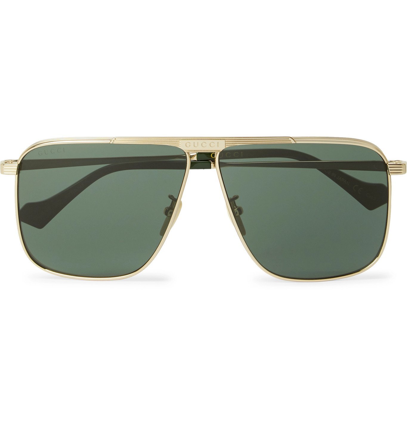 Gucci - D-Frame Gold-Tone Sunglasses - Gold Gucci