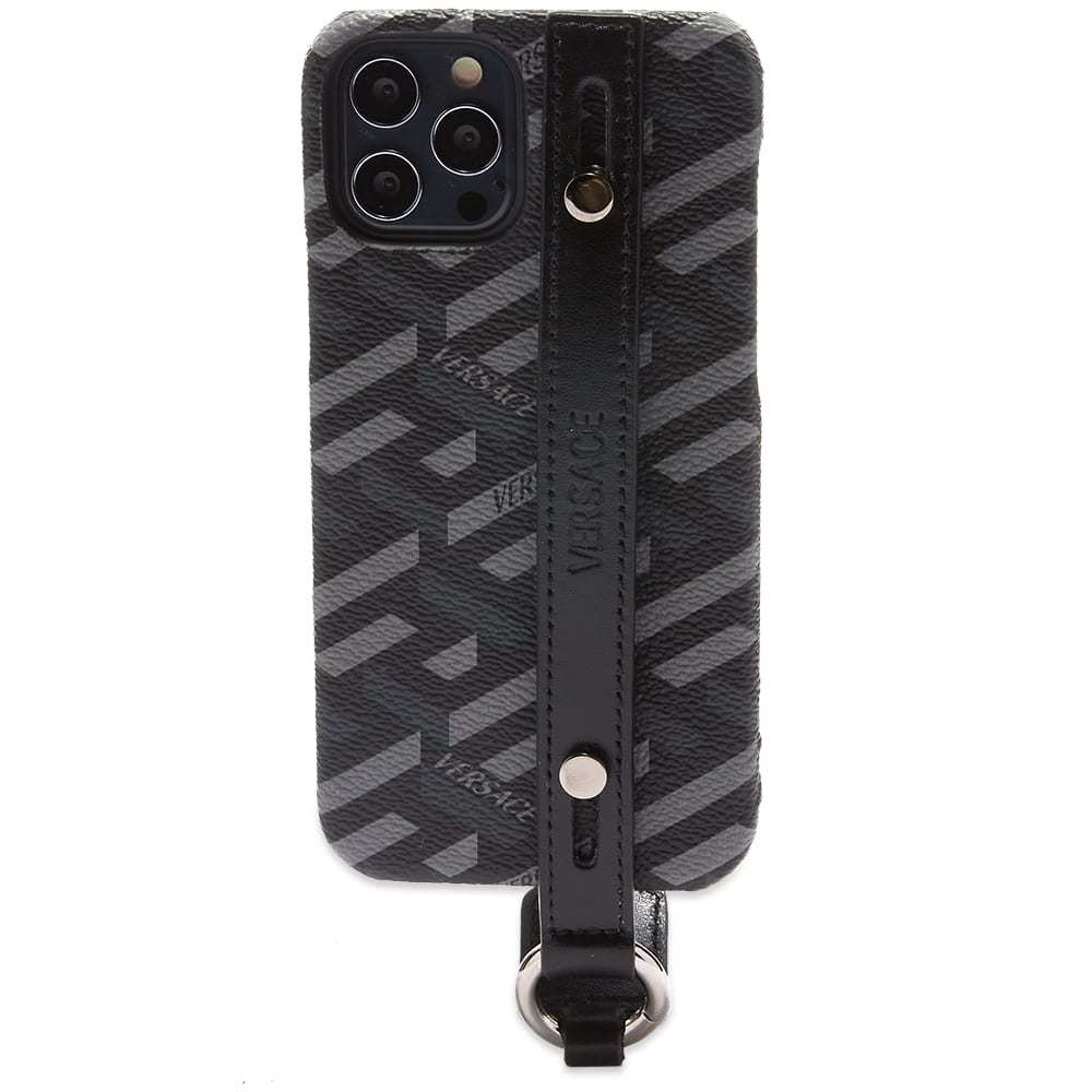 Versace Jaquard Logo Neck iPhone 12 Case Versace