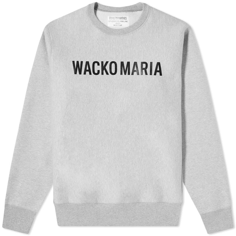 Wacko Maria Logo Crew Sweat Wacko Maria