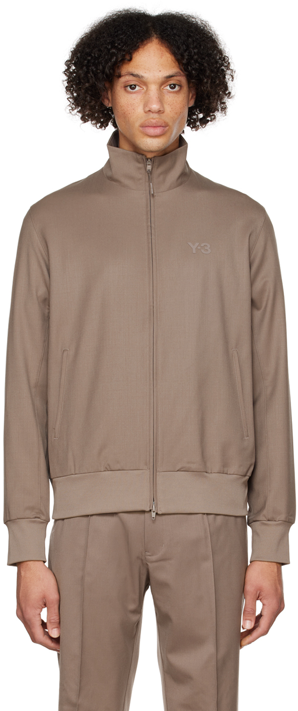 Y-3 Taupe Track Jacket Y-3