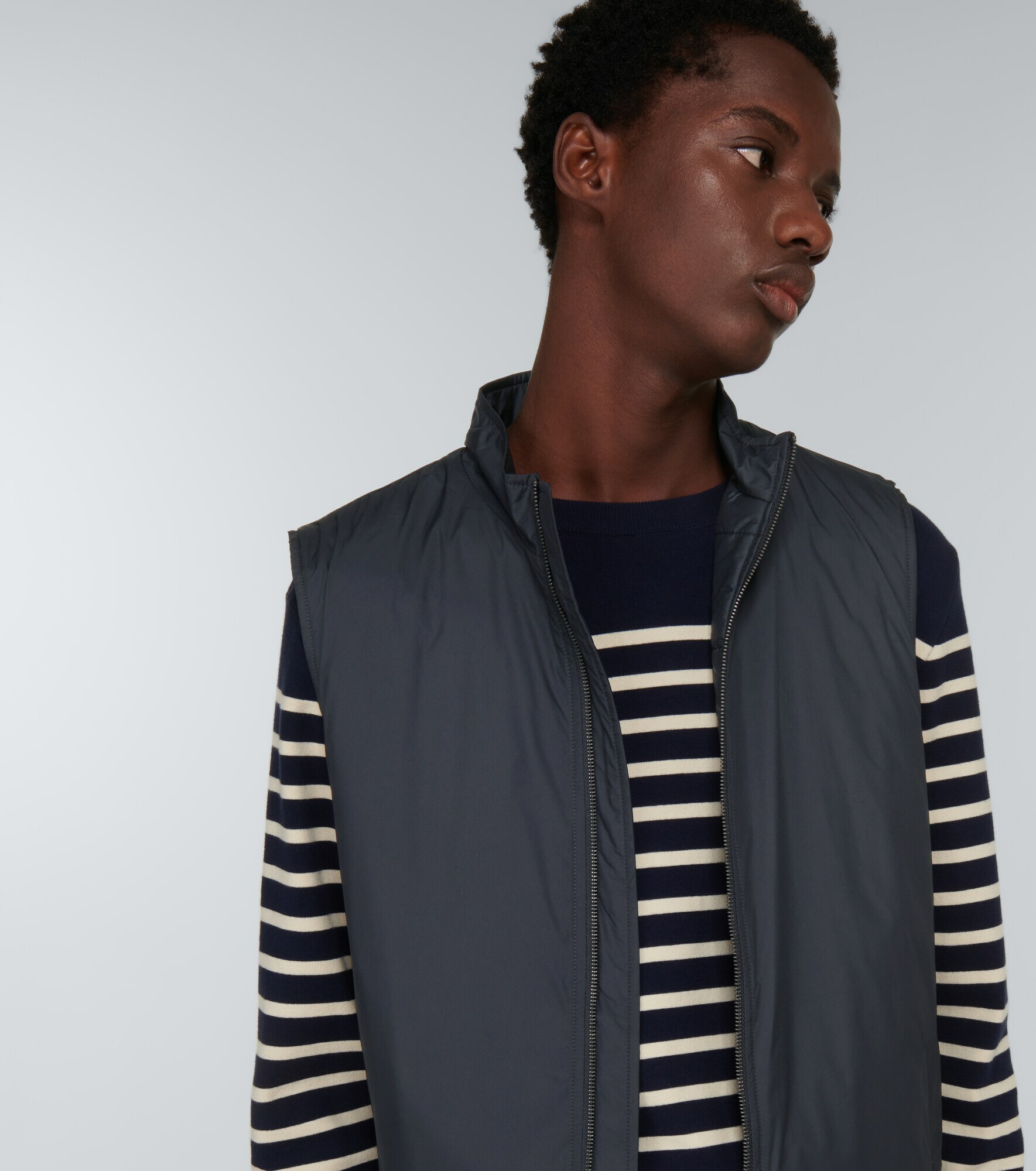 Sunspel - Padded shell vest Sunspel