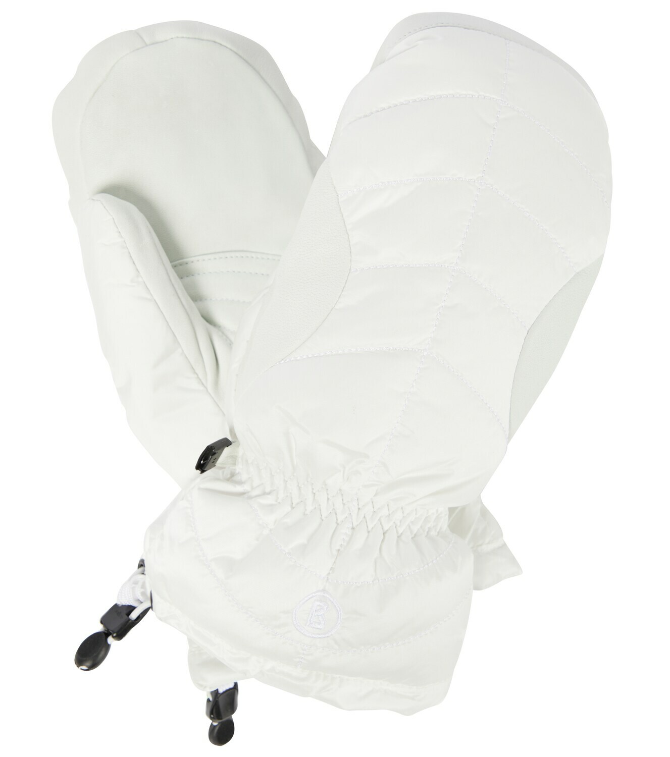 Bogner - Selia leather-trimmed ski mittens Bogner
