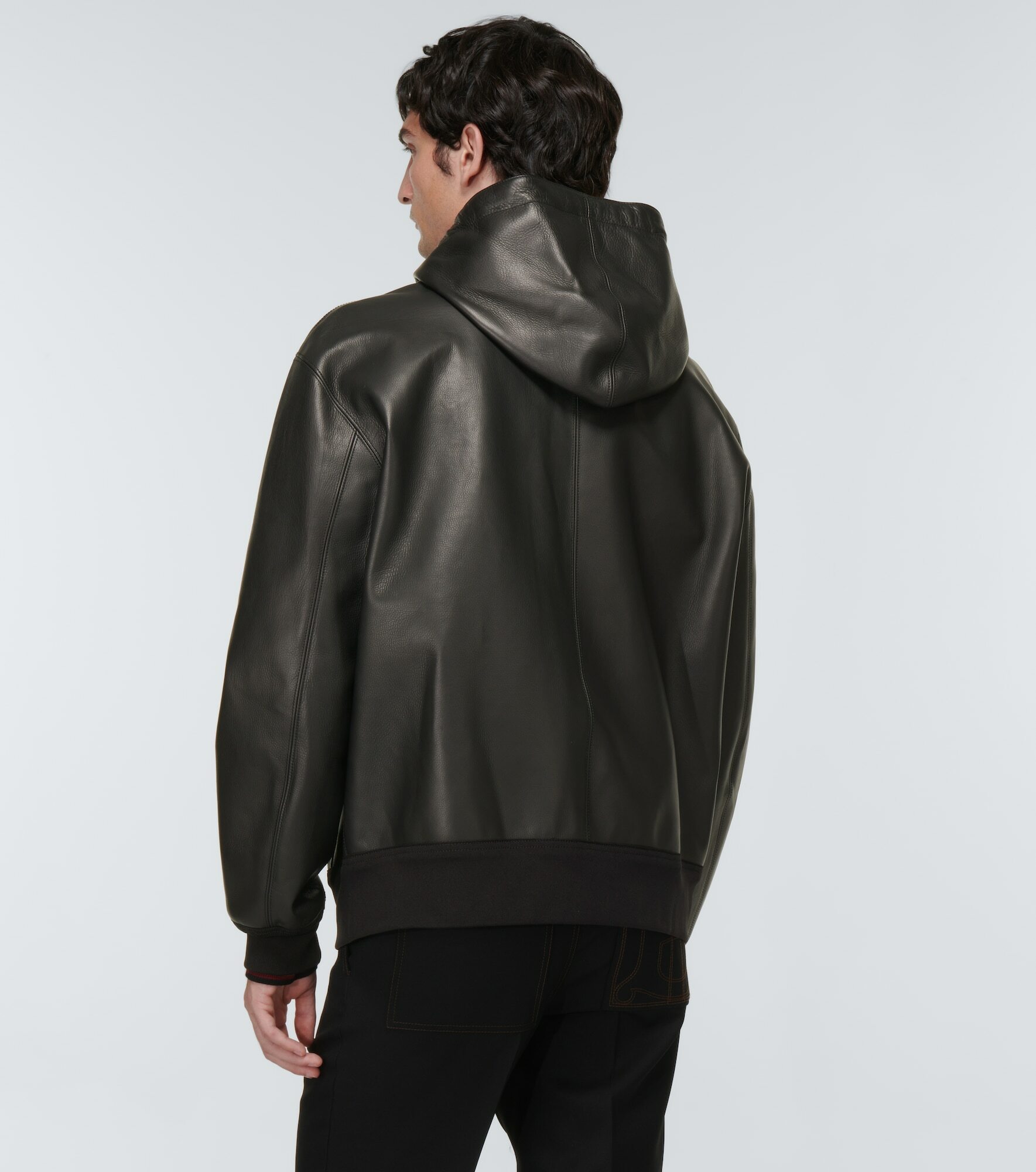 Burberry - Leather jacket Burberry