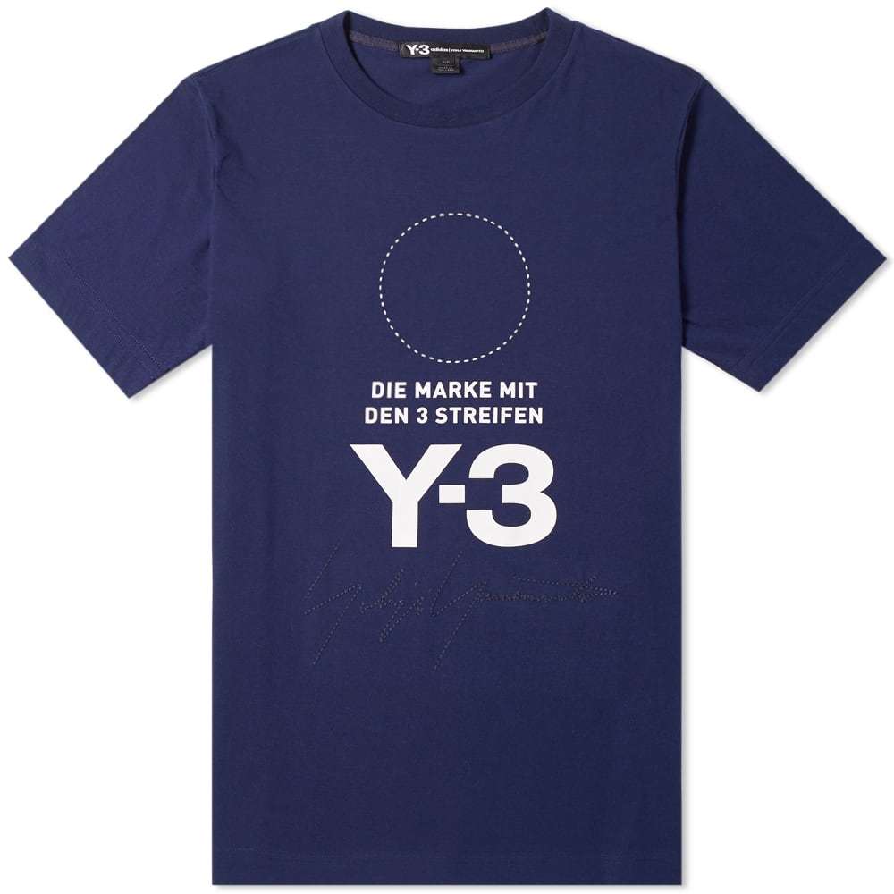 Y-3 Stacked Logo Tee Y-3 SPORT