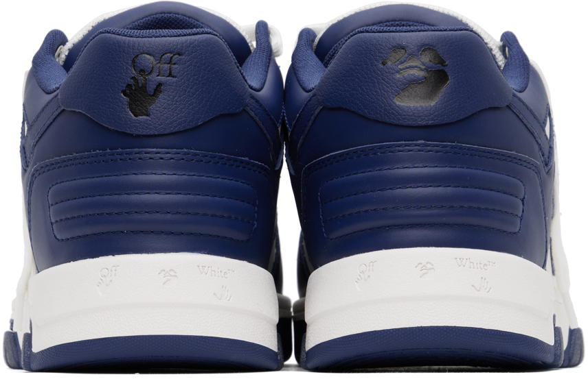 Off-White Navy Out Of Office Sneakers Off-White