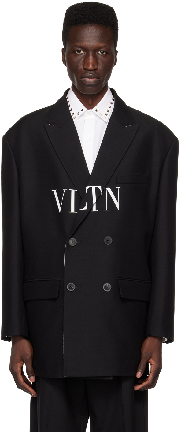 Valentino Black 'VLTN' Blazer Valentino