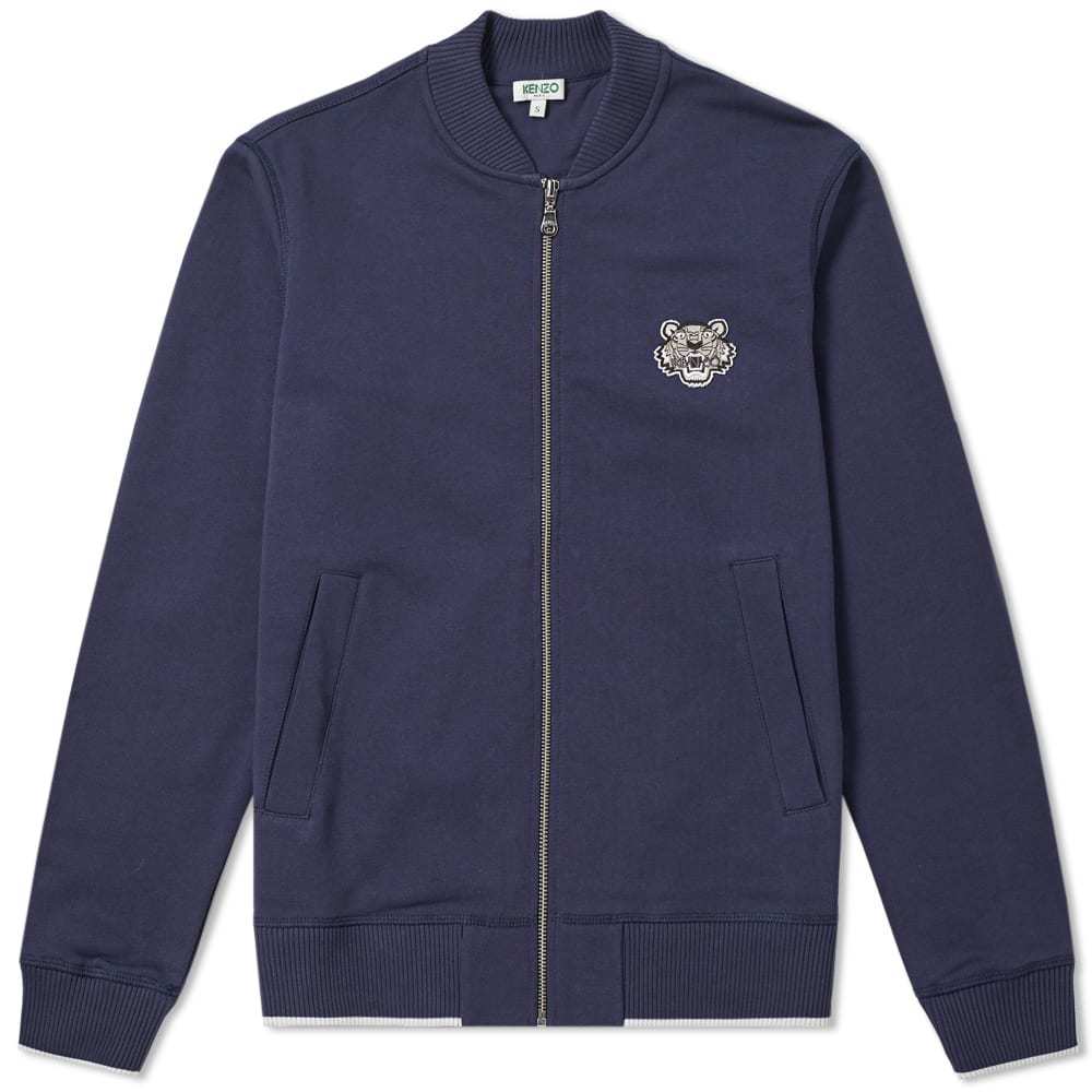 Kenzo Tiger Logo Zip Bomber Jacket Kenzo