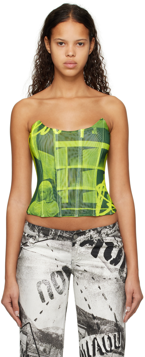 Miaou Green Leia Corset Miaou