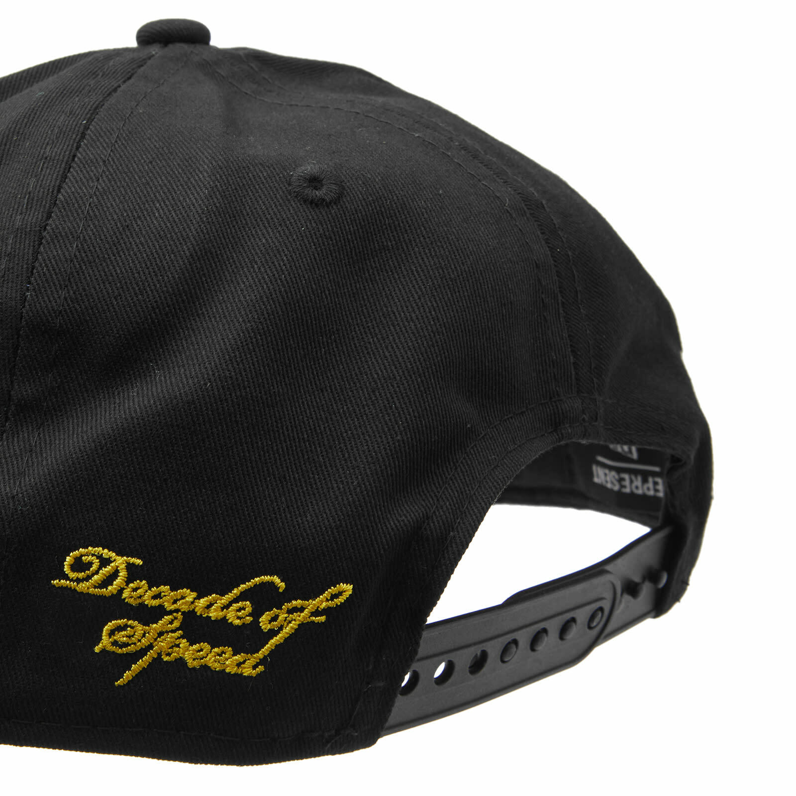 Represent Men's Racing Cap in Black Represent