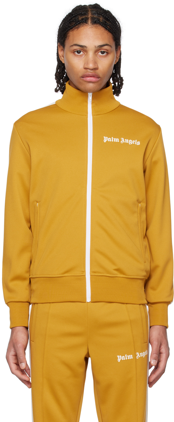 Palm Angels Yellow Classic Track Jacket Palm Angels