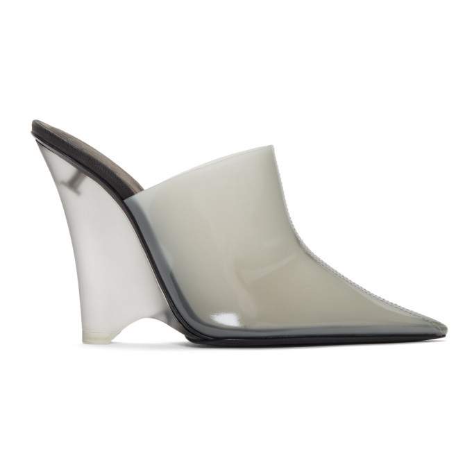 YEEZY Grey PVC Mules Yeezy