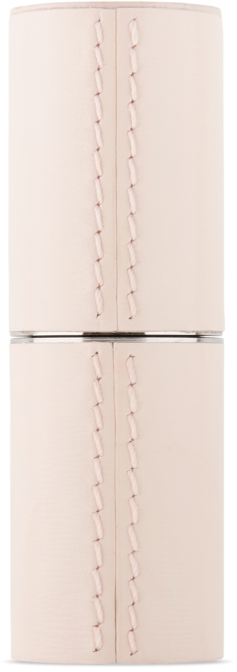 La Bouche Rouge Refillable Leather Lipstick Case – Pink