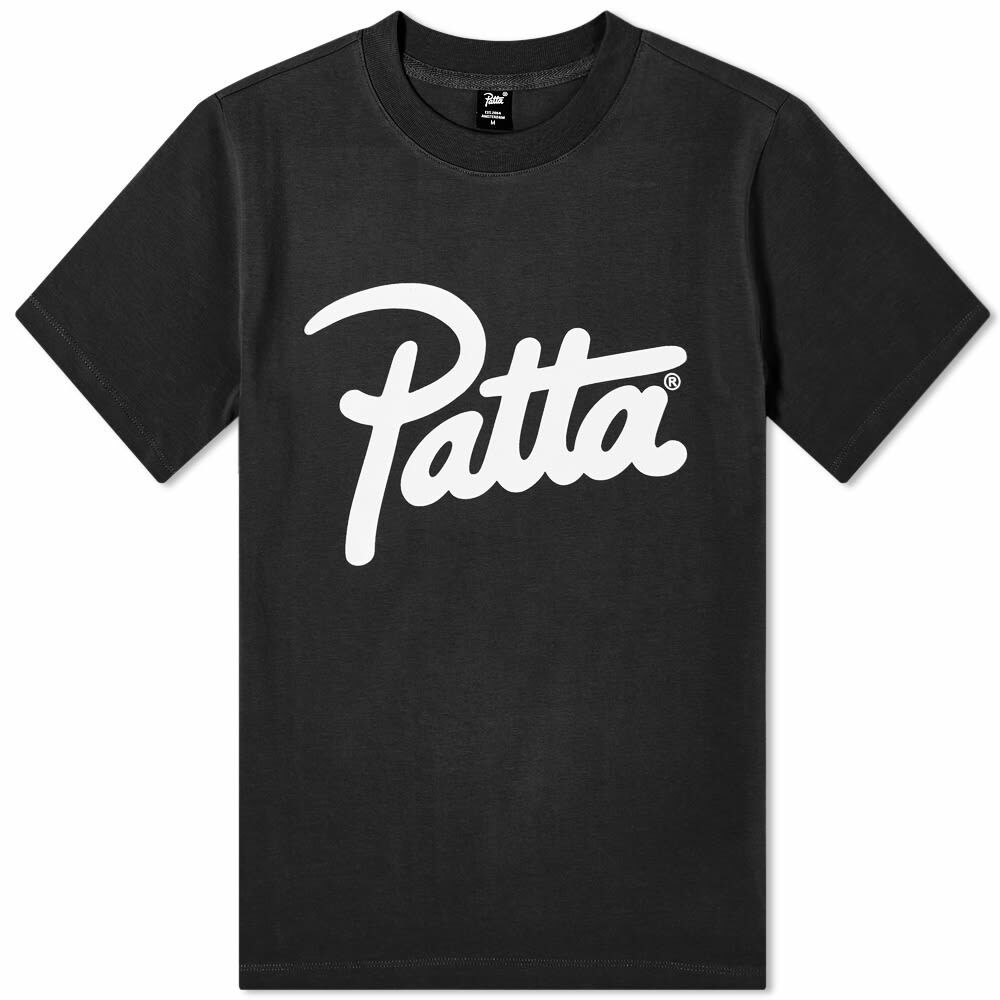 Patta Basic Fitted T-Shirt in Black Patta