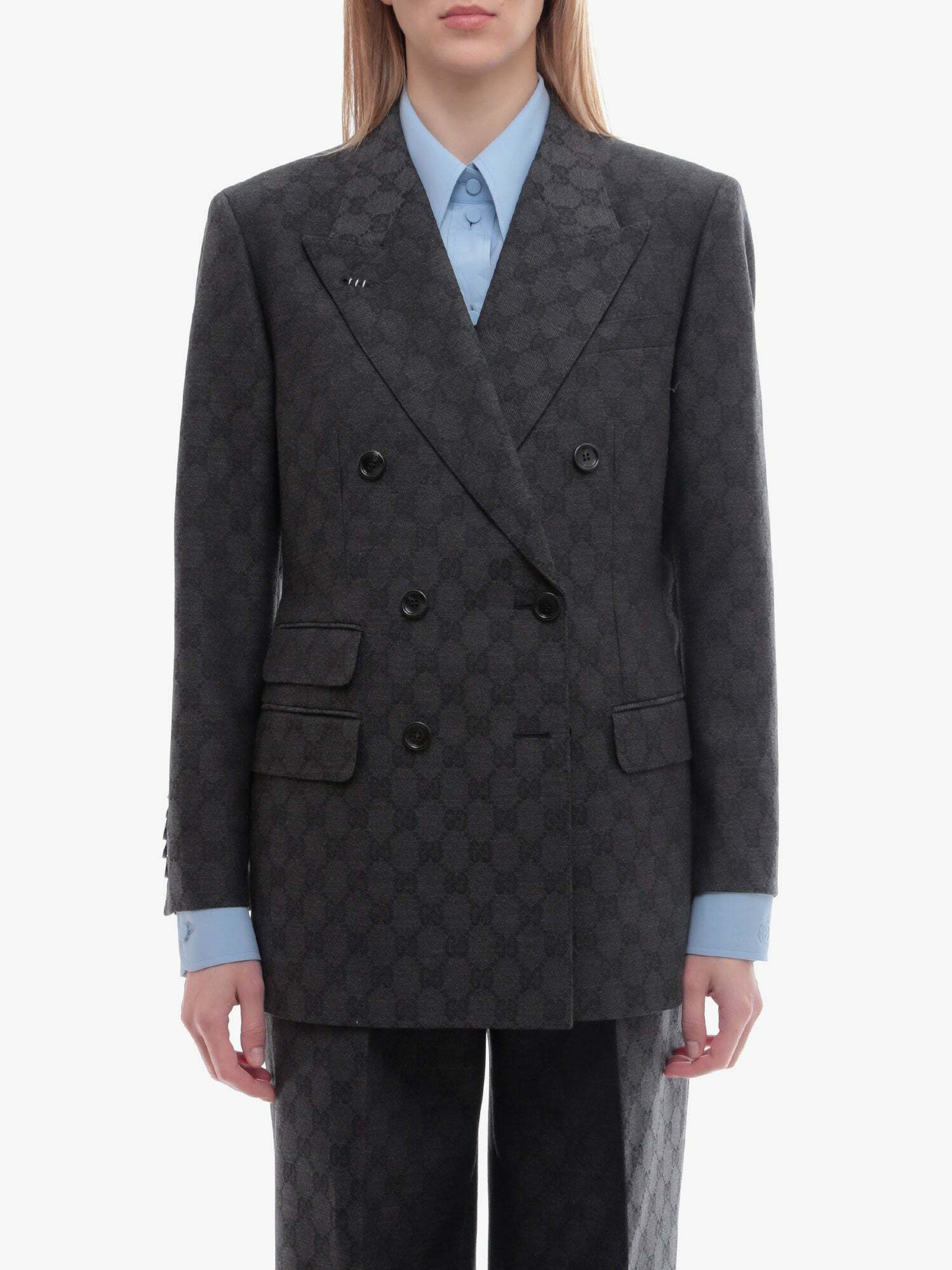 Gucci Blazer Grey Womens Gucci