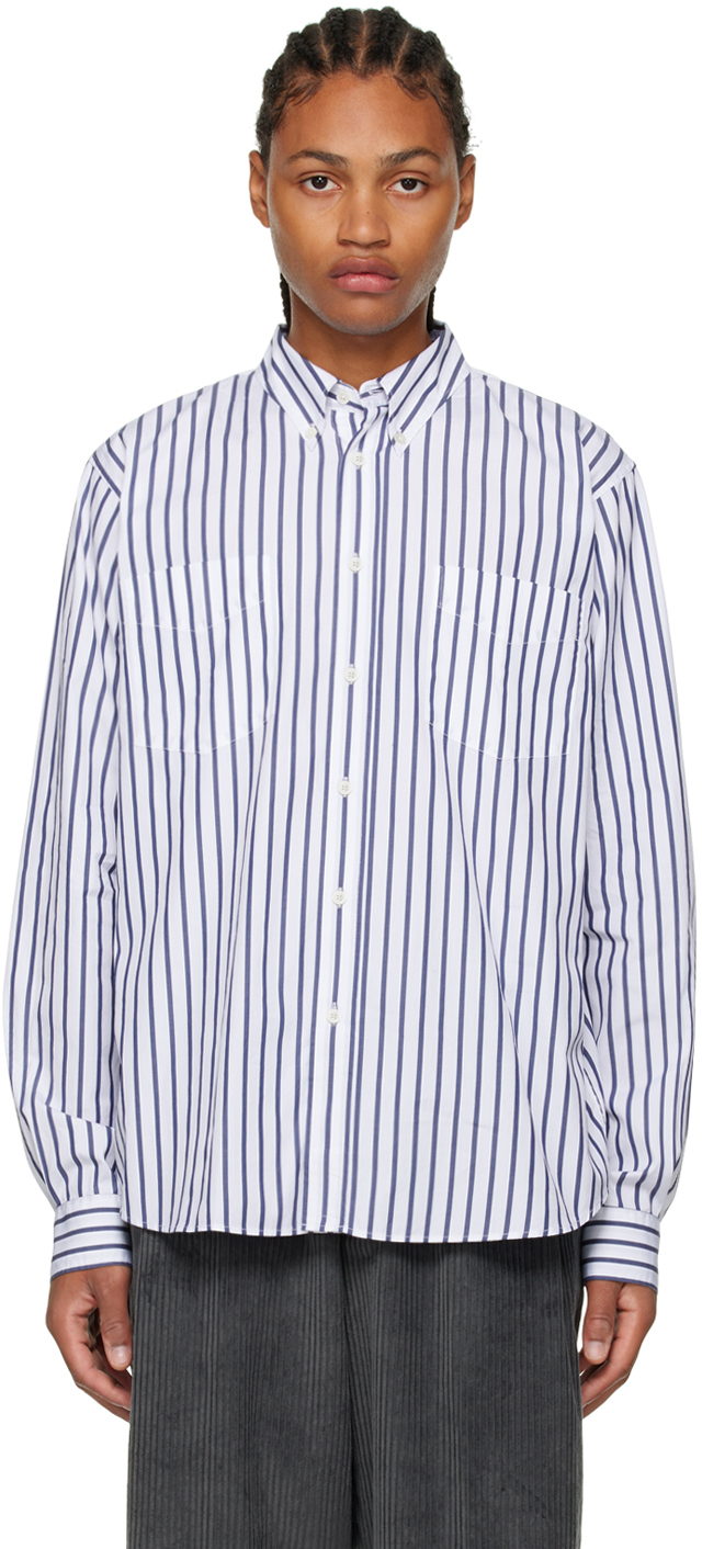 HOPE White & Navy Trade Shirt HOPE