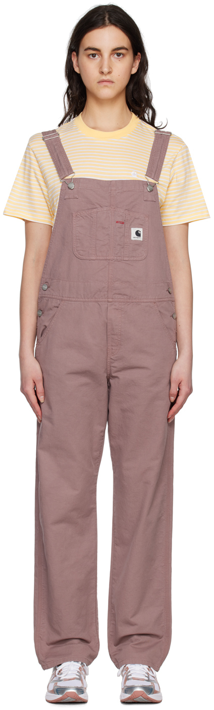 Carhartt Work In Progress Brown Bib Overalls Carhartt WIP