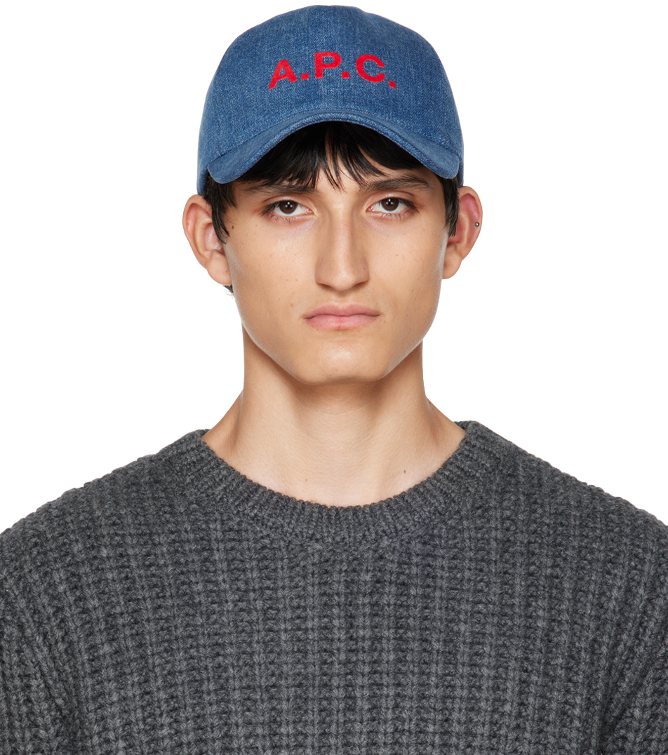 A.P.C. Blue Eden Cap A.P.C. A.P.C. Blue Eden Cap A.P.C.