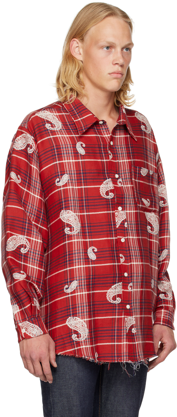 424 Red Check Shirt 424